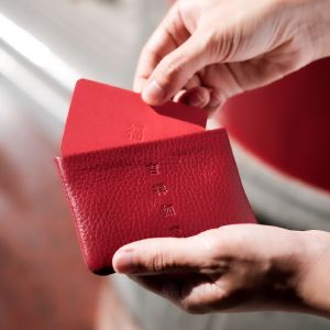 SNAP passion red card case